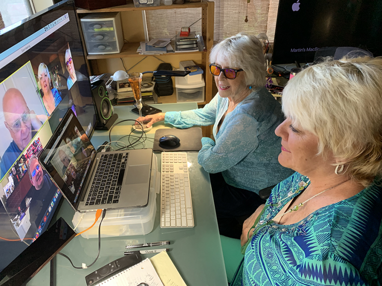 Dr. Angie McCartney celebrates her 92nd birthday in Zoom Style ...