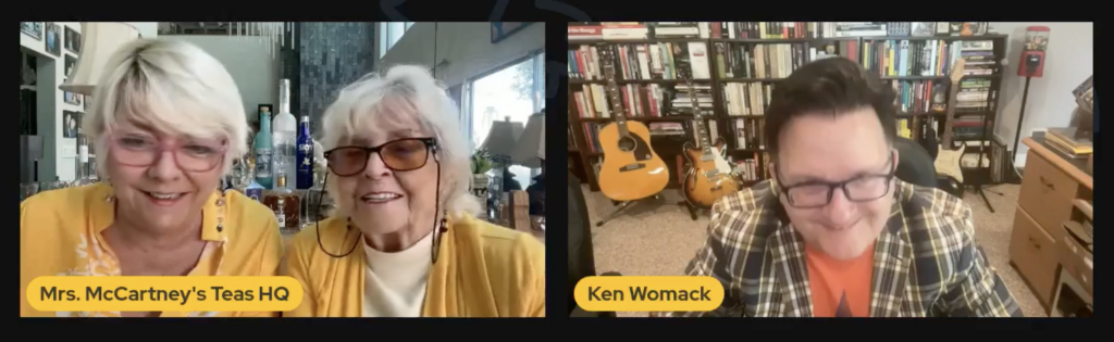 Kenneth Womack live on TeaFlix today! | McCartney Times